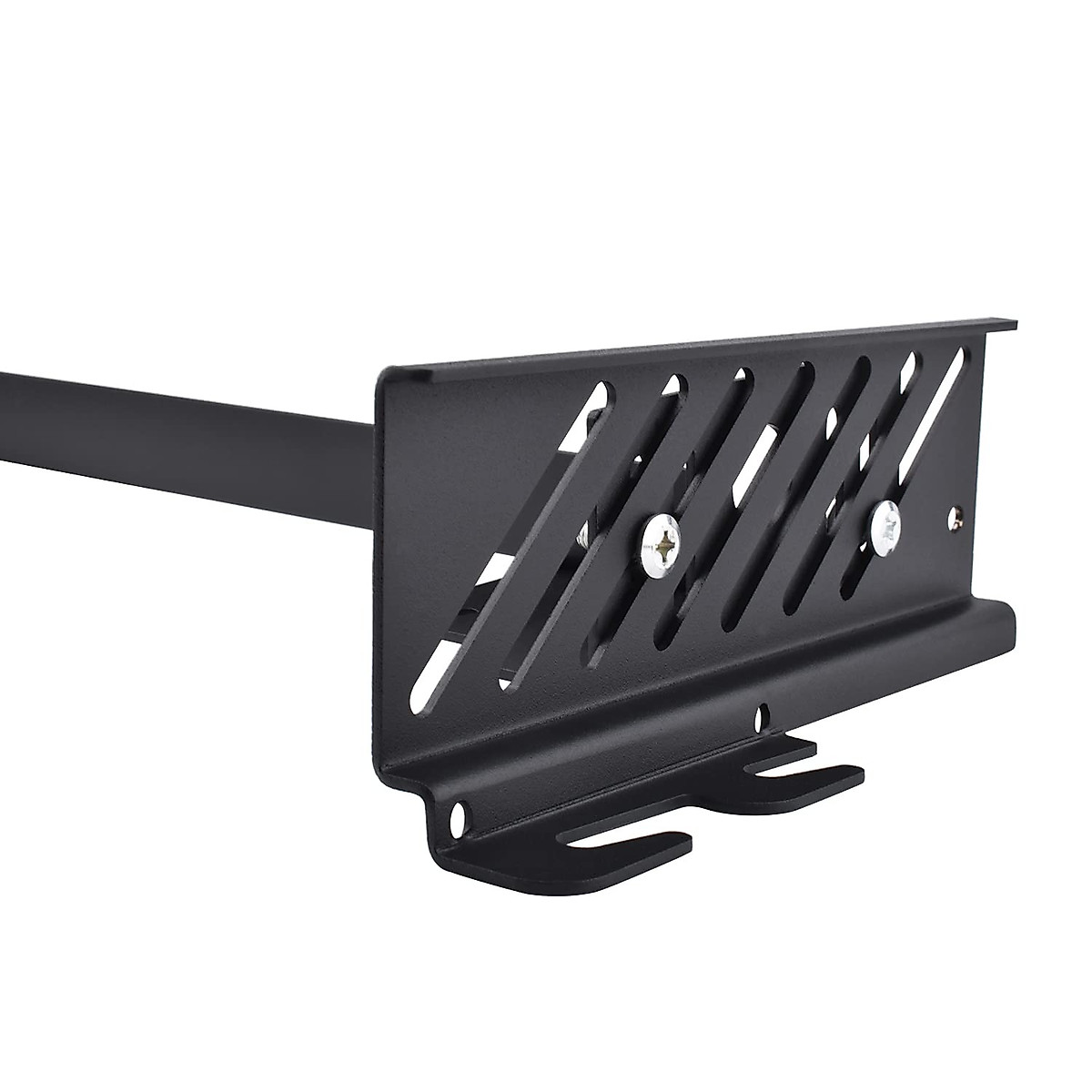2Pcs Hook On Bed Frame Brackets Adapter for Headboard or Footboard, Upgraded #711 Bolt-on to Hook-on Conversion Bracket with Hardware, Hook on Bed Rails Brackets