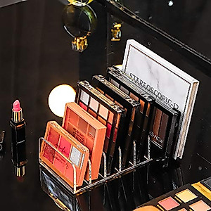 FoxFoxes Eyeshadow Palettes Acrylic Makeup Organizer - Eyeshadow Palette Cosmetic Organizer Eyeshadow Eyeshadow Palettes Makeup Organizer (1Pack-Small)