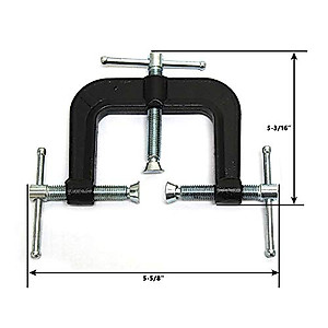 Big Horn 19634 Heavy Duty 3-Way Edge Clamp