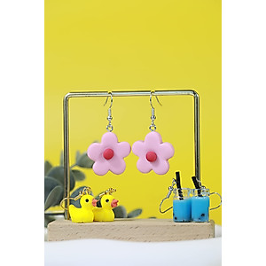 30 Pairs Cute Earrings Funny Weird Aesthetic Kawaii Quirky Indie Crazy Earrings Weirdcore Accessories Earrings Summer Lot Earrings Multiple Sets for Women