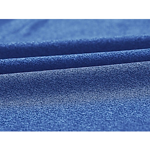 MoFiz Womens Sleeveless Sports Polo Shirts for Golf and Tennis Lightweight Racerback for Outdoor Hiking Blue M