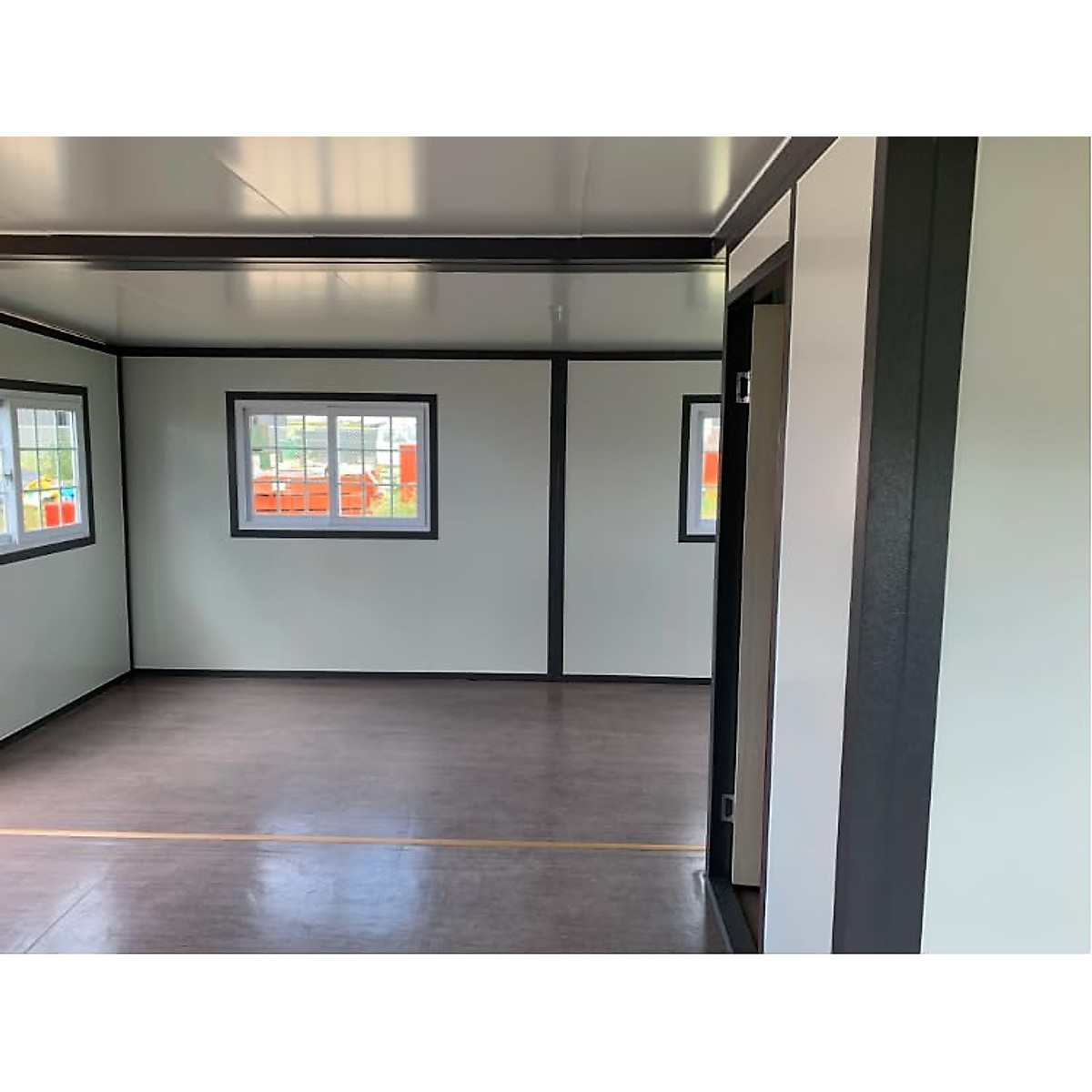 Mobile Prefabricated Tiny house, 19ft x 20ft private space of 2 bed rooms, living room, restroom and kitchen, Ideal for Air bnb hosting, Office or Workshop.