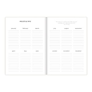 Letts of London Inspire Weekly/Monthly Planner, 12 Months, January to December, 2024, A5 Size, 8.25" x 5.875", Multilingual, White (C082019-24)