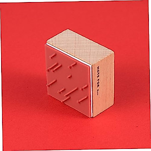 Wooden Stamps Rubber Stamps Making Stamps Stationery Bamboo Meteor