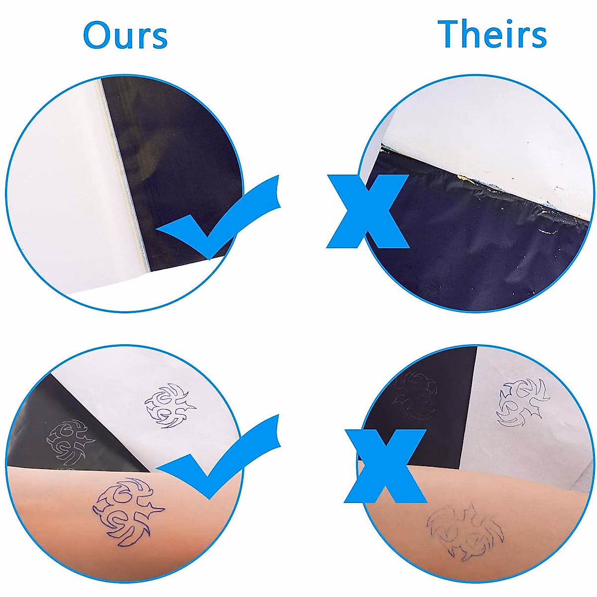 Tattoo Transfer Paper, 35 Sheets Tattoo Stencil Transfer Paper for Tattooing