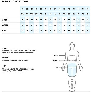 Speedo Men's Swimsuit Jammer Endurance+ Splice Team Colors