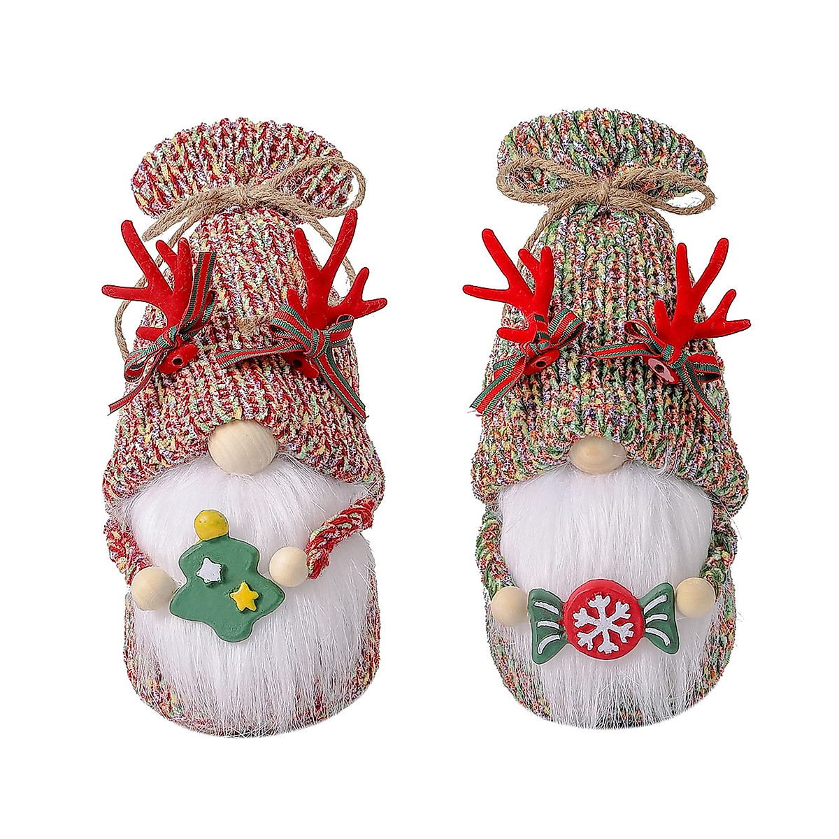 Statue Decoration Christmas Dolls-Home Ornaments Cute-Xmas Party Tree Figurines Gifts Holiday Design Toy Furry Christmas Tree Elf-doll Stuffed Christmas Tree Dwarf-ornament Tree Holiday