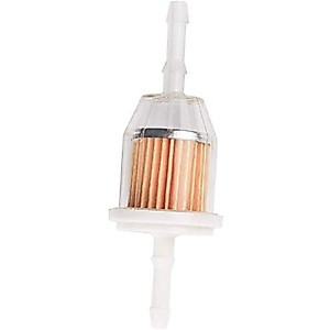 AM116304 Fuel Filter For 1/4" and 5/16" Fuel Line Replaces 71-5960 120-436 GY20709 38666 149-2206-01 21541500 98021 25 050 22-S for J-ohn D-eere K-ohler 120-436 GY20709