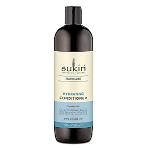 Sukin Hydrating Conditioner, Dry & Damaged Hair, 16.9 Fl Oz