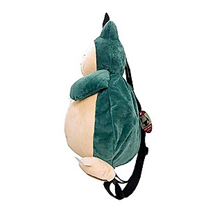 PK Stuffed Backpack Snorlax for Kids Child