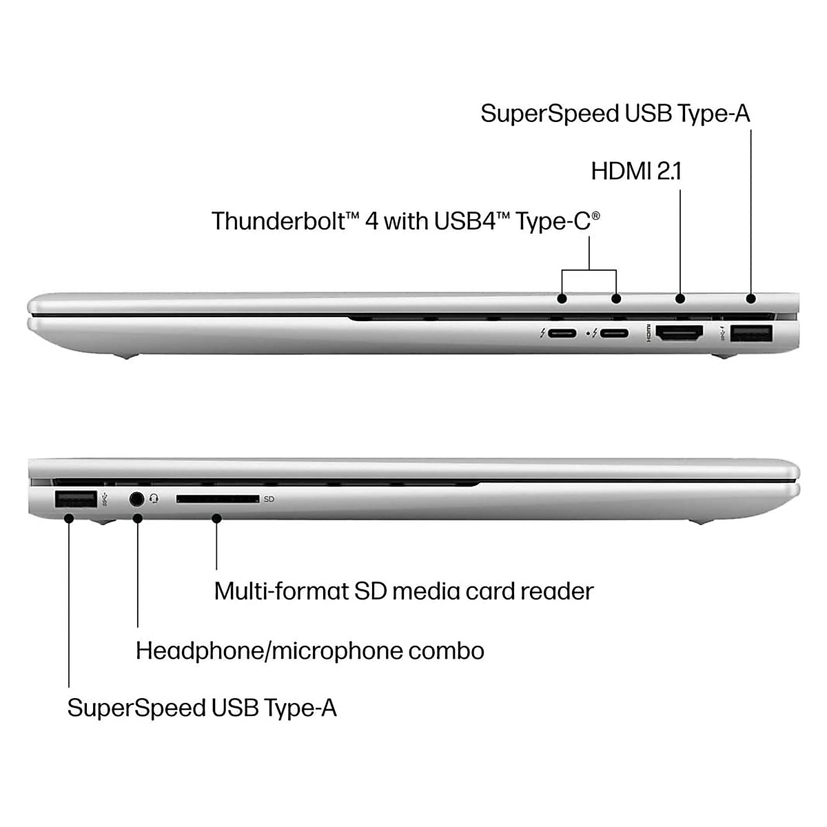2022 HP Envy X360 2-in-1 15.6" FHD Touchscreen Laptop Computer, Intel Core i7-1165G7, 16GB RAM, 512GB PCIe SSD, Backlit Keyboard, Iris Xe Graphics, B&O Audio, Windows11, Silver, (Renewed)