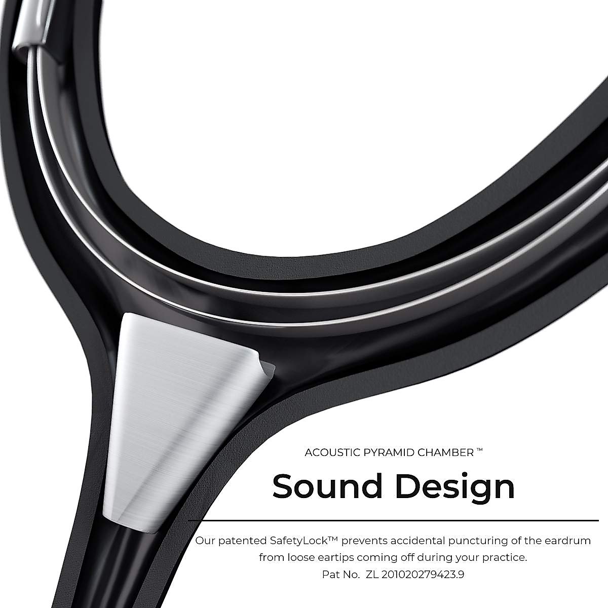 MDF Instruments Monet Kaleidoscope MD One Epoch Lightweight Titanium Stethoscope + MDF Pediatric Attachment with Clip