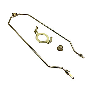Slip UNO Adapter Converts Your 17" high Lampshade to fit on Slip UNO Lamp Base (1 7/16" Opening) - 14"h