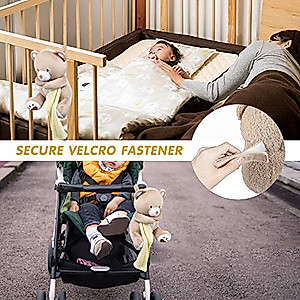 BEREST Rechargeable Sleep Soother Heartbeat Dreamy Bear, Baby Cry Sensor Lullabies & Shusher White Noise Machine, Nursery Decor Night Light Projector, Toddler Crib Sleeping Aid Baby Shower Gifts Teddy