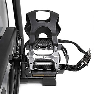 XtremepowerUS Exercise Bike 22lb Flywheel Stationary Workout Machine Blue