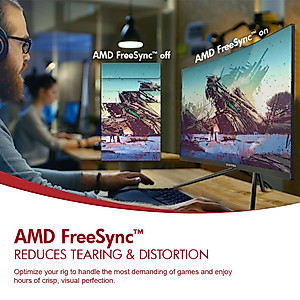VIOTEK GN27D 27 Inch 1440p 144hz Curved Computer Gaming Monitor Samsung VA Panel Freesync FPS RTS Optimized