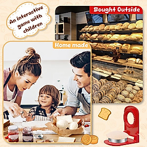 Metal Sandwich Cutters for Kids Lunch,Round Sandwich Cutter and Sealer,Peanut Butter Jelly Sandwich Cutter,Ideal for School Lunch Boxes and Bento Boxes Boys Girls(Round RED)