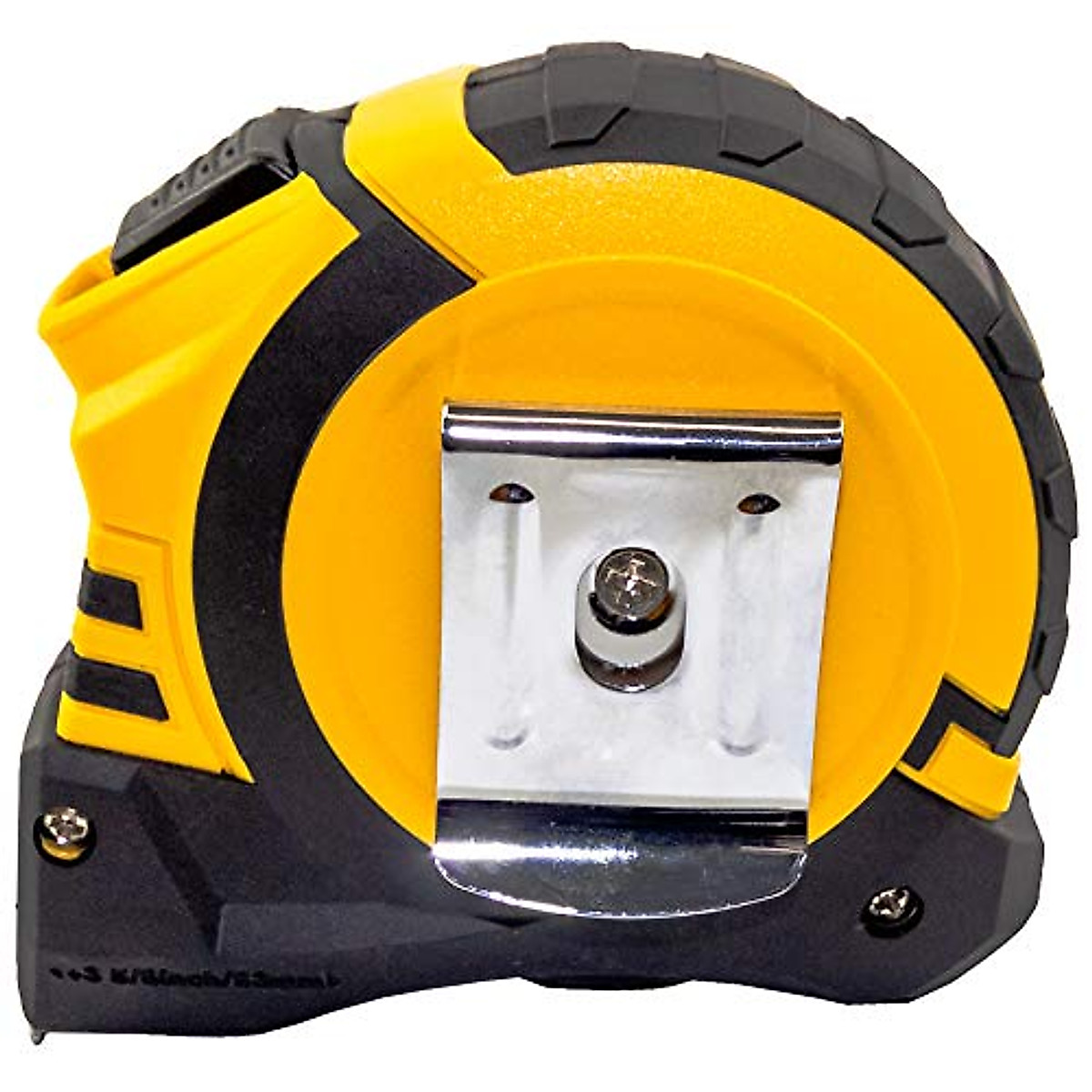 Komelon SL52425; 25' x 1.06" Self-Lock Powerblade II Tape Measure, Yellow/Black