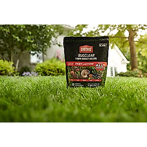 Ortho BugClear Lawn Insect Killer1: Treats up to 16,500 sq. ft., Protect Your Yard & Garden Against Ants, Spiders, Ticks, Armyworms, Fleas & Grubs, 10 lbs.