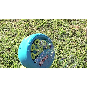 Little Kids Fubbles Bubble Blastin’ Bigger Bubbles Kids Automatic Party Machine and Includes 4oz of Bubble Solution Toy, Pink