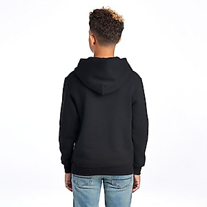 Russell Athletic Boys Dri-Power Fleece and Sweatshirts Hoodie, Hoodie - Black, X-Large US