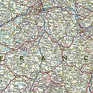France Map (National Geographic Adventure Map, 3313)