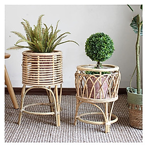 Bonsai Pedestal Plant Display Stand Plant Flower Stand Floor-to-Ceiling Racks Living Room TV Cabinet Balcony Garden Flower Pot Rack Vase Bonsai Base (Color : Brass)