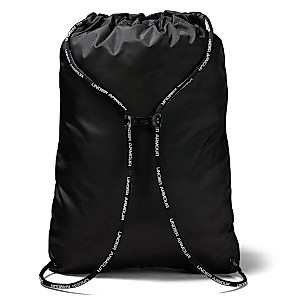 Under Armour Adult Undeniable 2.0 Sackpack , Black (006)/White , One Size Fits All