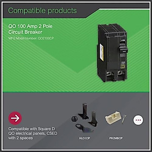 Square D - QO2100CP QO 100-Amp Two-Pole Circuit Breaker