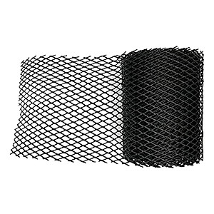 Rocky Mountain Goods 6” Gutter Guard Mesh - 20 Foot Leaf Guard Protects from Branches, Leaves, Debris - Easy Cut with Scissors to Custom Lengths - Easy Install - Does Not Rust