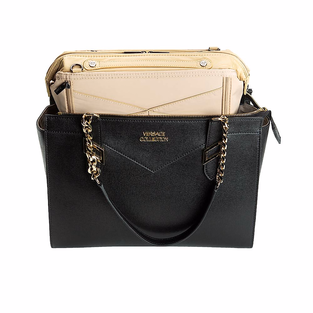 PurseN Oprah's Favorite LittBag LED Lighted Organizer Insert for Handbags Purses