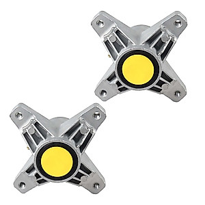 POSEAGLE 2 Pack 918-04426 Spindle Assembly Kit with 748-3065A Deck Spindle Spacer Replaces 618-3129A 618-3129C 918-3129A 918-3129C 618-04426 618-04394 918-04394 618-0677 719-3118A 618-3129 918-3129