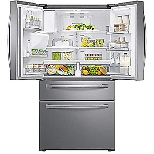 SAMSUNG RF28R7201SR 28 Cu. Ft. Stainless 4-Door French Door Refrigerator