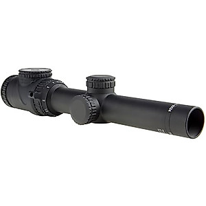 Trijicon 266978 AccuPoint 1-6x24 Riflescope with BAC Green Triangle Post Reticle, 30 mm Tube,black