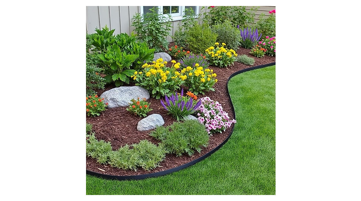 Grass Barrier Landscape Edging - Durable 10" Depth