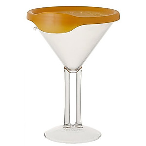 LipLidz ~ 10 oz. Martini Glass w/Attachable Drink-thru Lid (4 Pack)