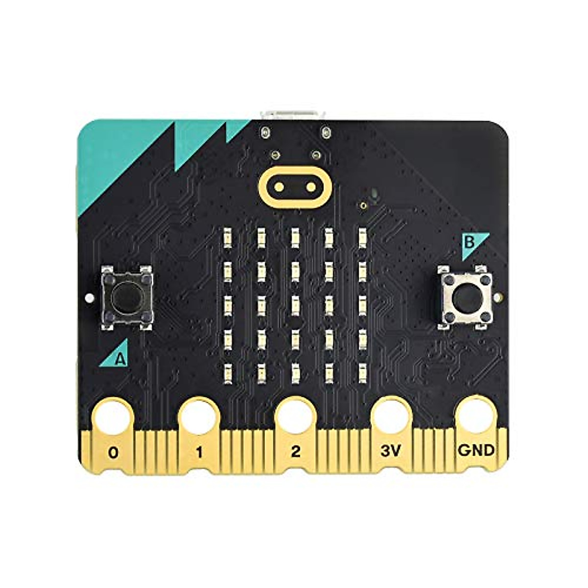 Waveshare BBC Micro:bit V2 Upgraded Processor Built-in Speaker and Microphone with Touch Sensitive Logo