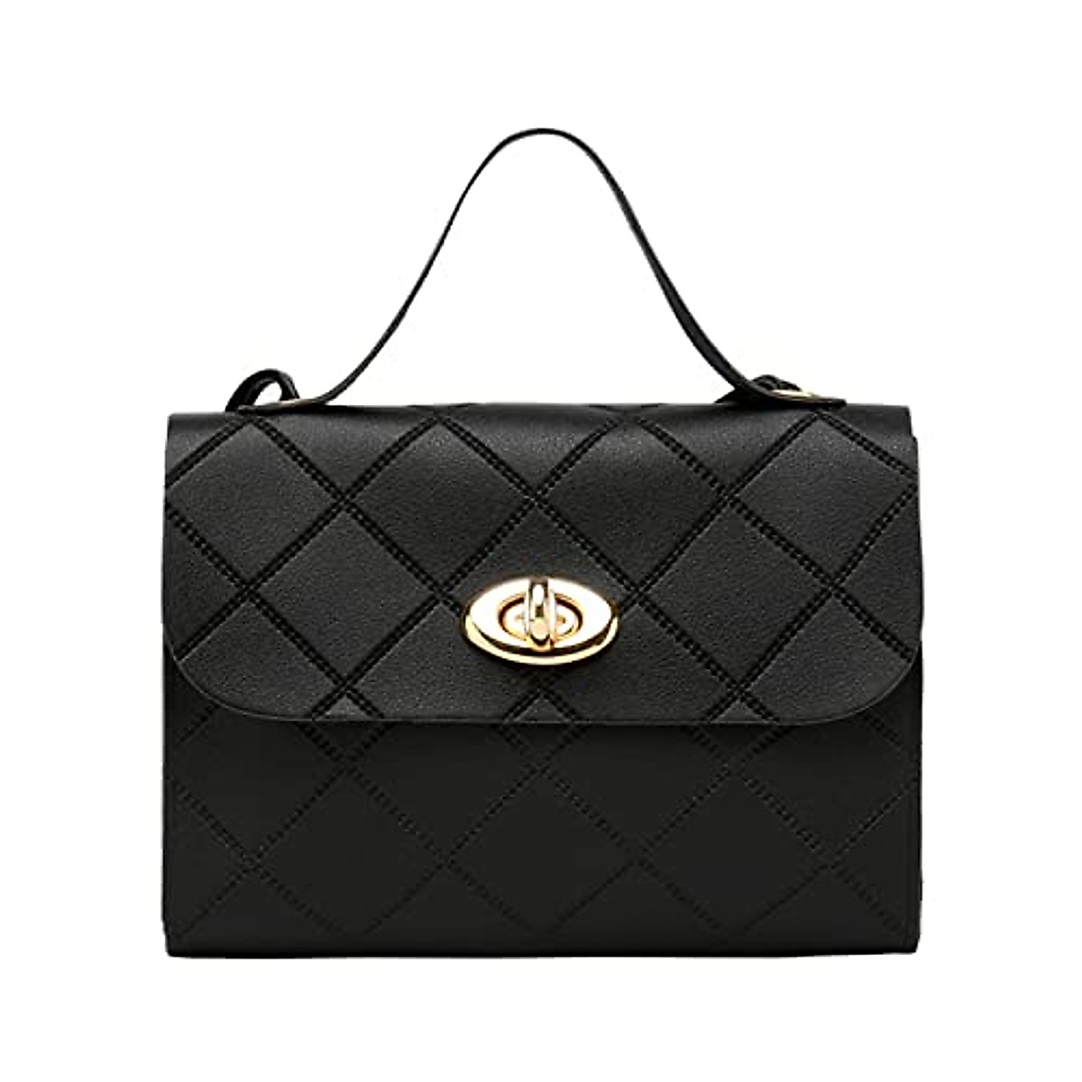 LIUTA Women Fashion Ladies PU Top Handle Satchel Shoulder Tote Bags Purse Small Messenger Tote Crossbody Bag