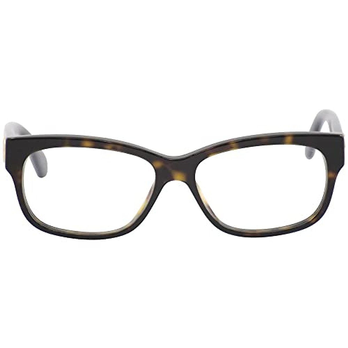 Gucci GG 0278O 002 Havana Plastic Rectangle Eyeglasses 53mm