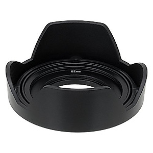 Fotodiox Reversible Lens Hood Kit for Sony E PZ 16-50mm F3.5-5.6 OSS E-Mount Power Zoom Lens, Reversible Tulip Flower Hood w/Cap f/Sony Kit Lenses