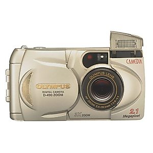 Olympus D-490 2.1MP Digital Camera w/ 3x Optical Zoom