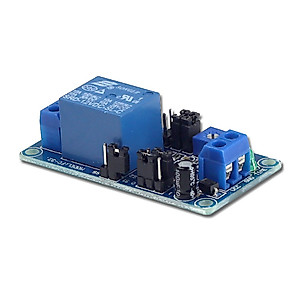 UCTRONICS DC 12V Time Delay Relay Module for Smart Home, Tachograph, GPS, PLC Control, Industrial Control, Electronic Experiment, Arduino Robot