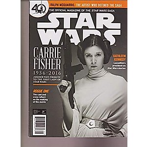STAR WARS INSIDERS MAGAZINE #171 MARCH 2017, CARRIE FISHER 1956-2016, NO LABEL.