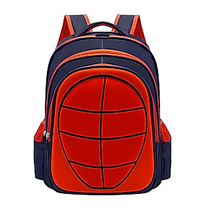 Dasellbag Toddler School Backpack Elementary Student Schoolbag Waterproof Lightweight Comic Bookbag for Boys Girls(SL-L)