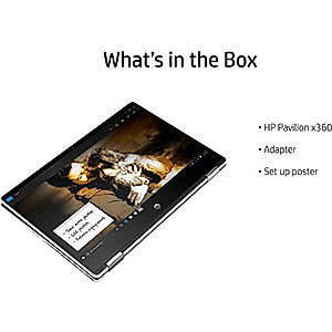 2020 HP Pavilion x360 2-in-1 Laptop Computer/ 14" Full HD Touchscreen/ 10th Gen Intel Core i5-10210U Up to 4.1GHz/ 8GB DDR4 Memory/ 256GB PCIe SSD + 16GB Optane/ AC WiFi/ HDMI/ Gold/ Windows 10