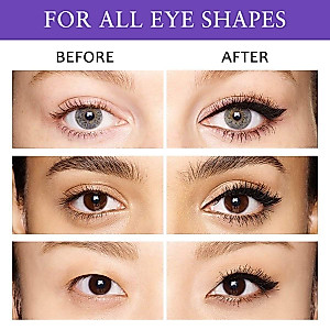 iMethod Eyeliner Stamp 2 Pens Winged Eyeliner Stamp, Perfect Wing Cat Eye Stamp, Long Lasting Liquid Eye Liner, Waterproof & Smudgeproof Makeup