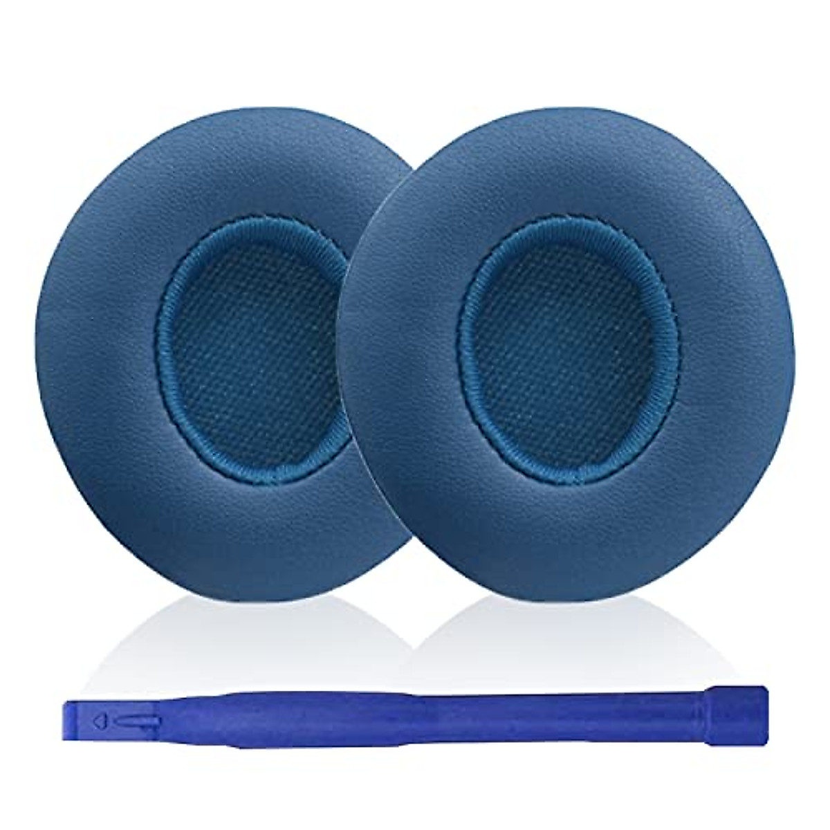Solo3 Wireless Ear Pads Replacement Earpads Ear Cushion Compatible with by Dr. Dre Solo 2.0 Solo3 Wireless On-Ear Headphones (Aqua Blue)