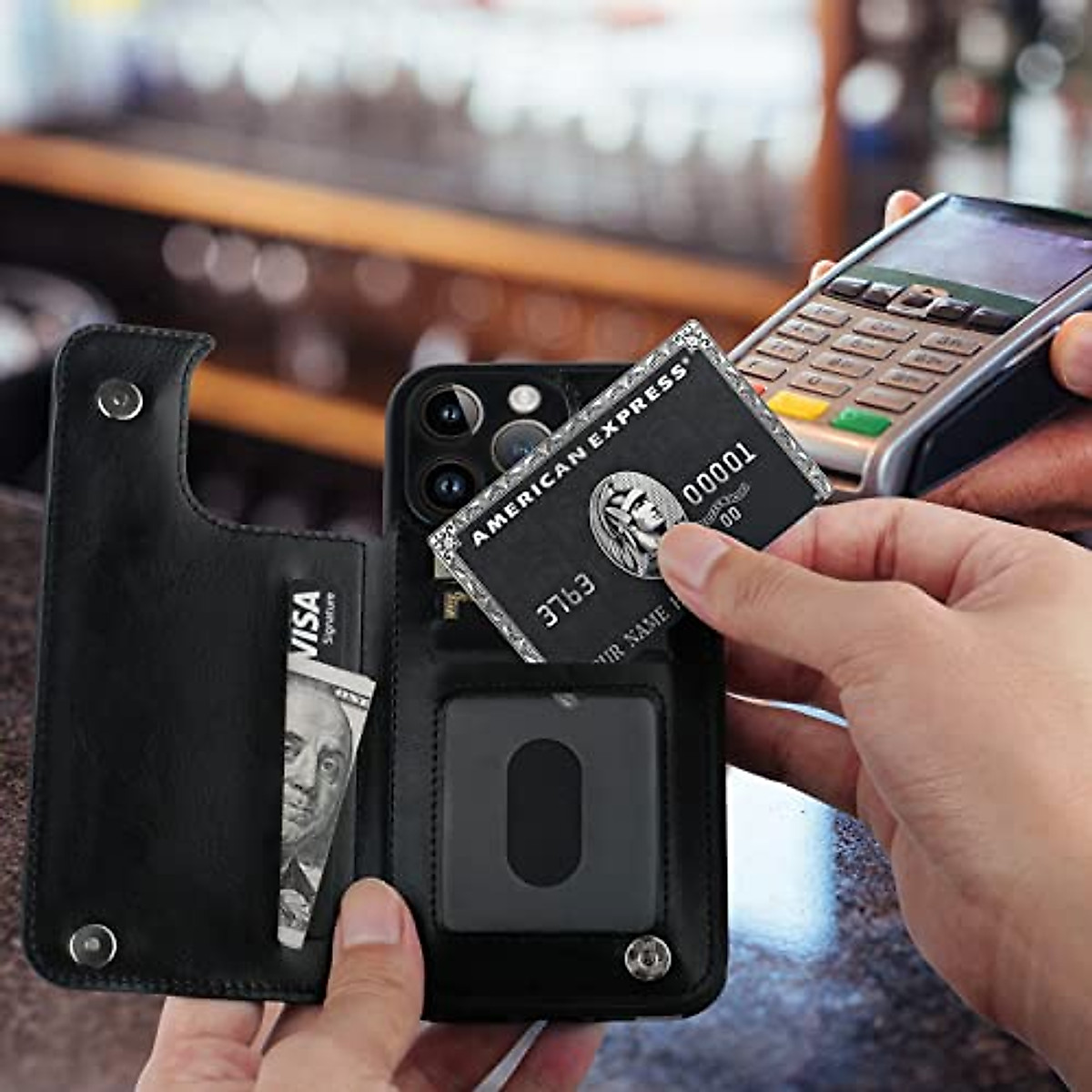 Case Wallet for iPhone 14 Pro Max Case with Card holder, Cardpakee Wallet Case for iPhone 14 Pro Max, Phone Wallet Case for iPhone 14 Pro Max Case with Wallet, Case Card Holder for iPhone 14 Pro Max