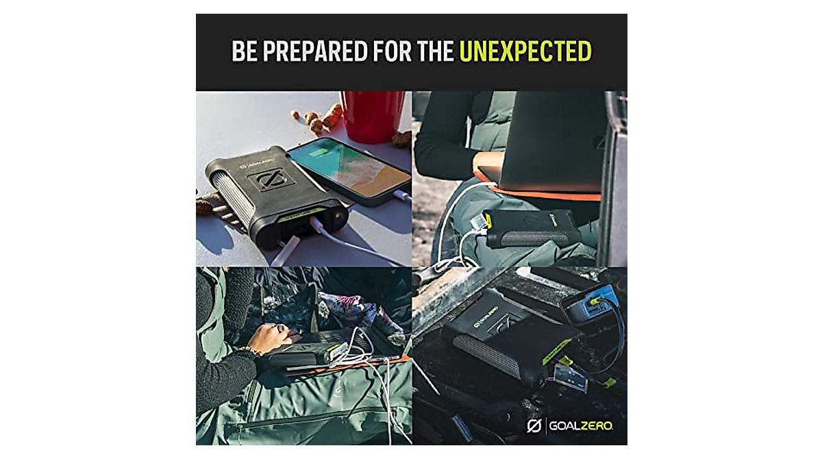 Goal Zero Venture 75 Power Bank - Rugged 19200mAh USB-C