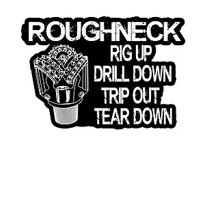 Kakembo Oilfield Hard Hat & Tool Box Vinyl Stickers – Stickers for Adults – Badass Oilfield Stickers Including, Drill Rig, Roughneck, FRAC, Oil Field Trash, Oil Rig and Rig Life